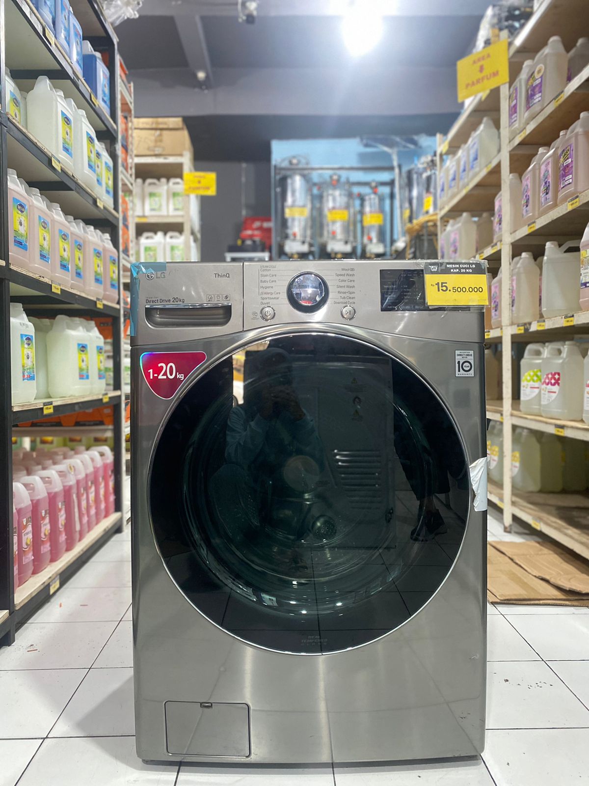 Washer LG 20 Kg – Toko Laundry